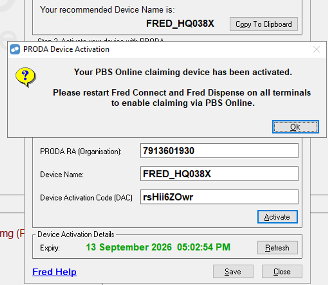 How to Extend a B2B device on Fred Dispense – Knowledge base
